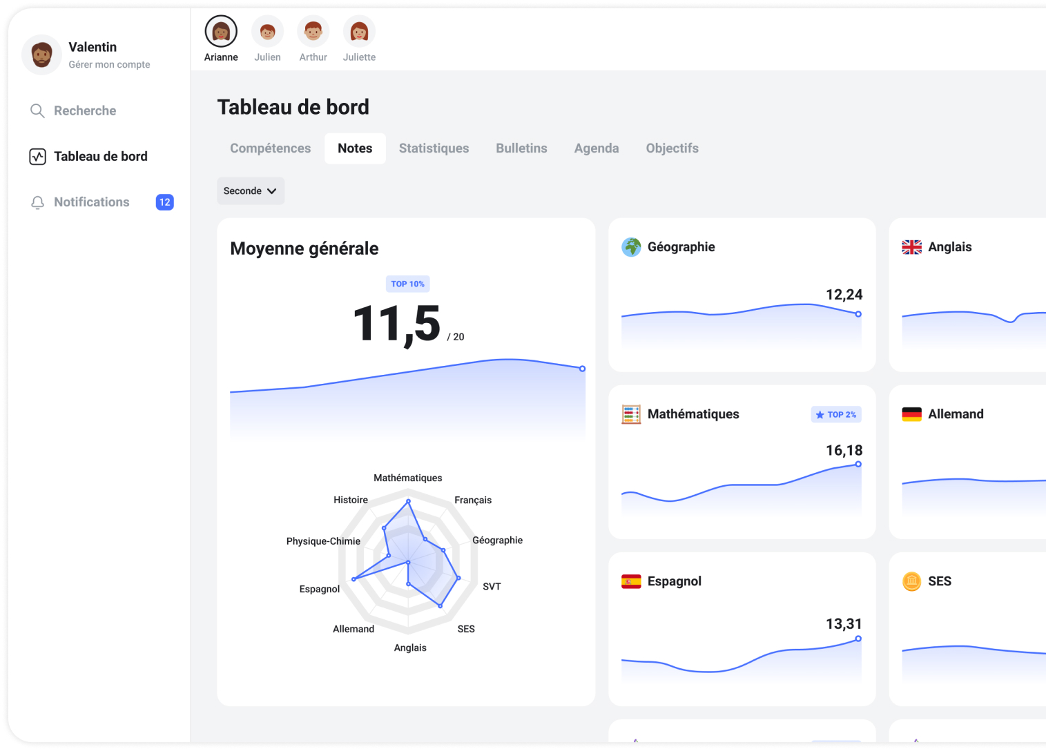 Kartable : cours en ligne et exercices pour la primaire, le collège et ...